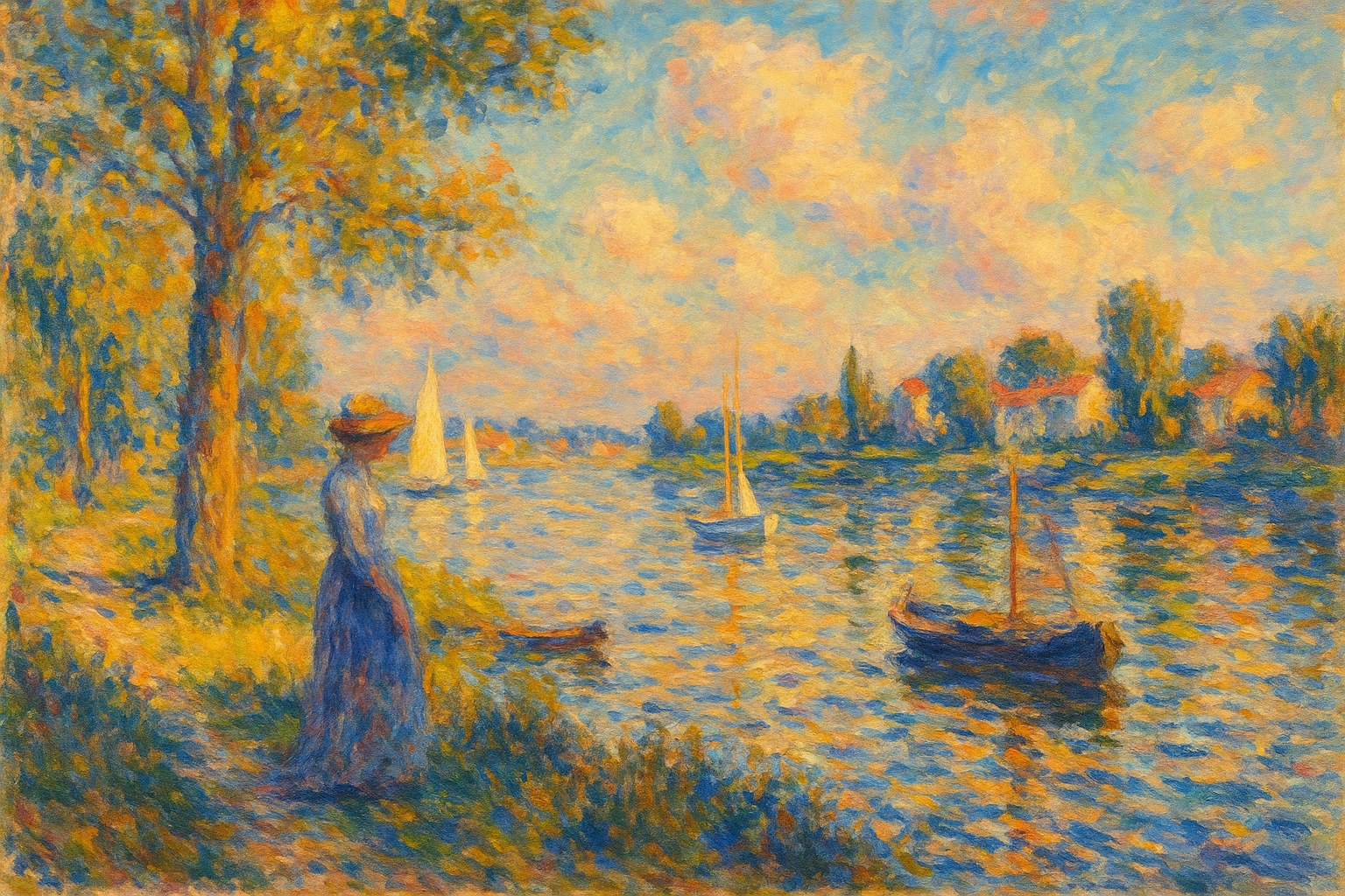 AI画像辞典：光と色彩の魔術！「印象派」の世界を楽しむ！【生成AI画像】: 生成AIビジュアル辞典